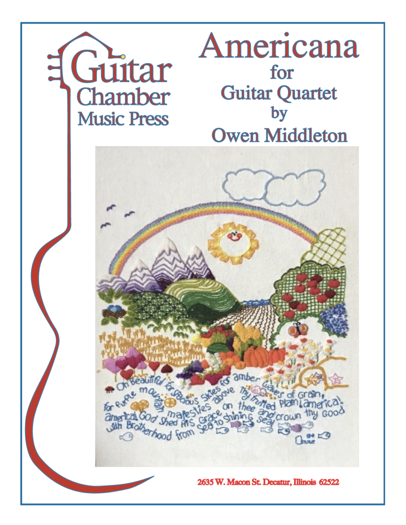 Americana Parts – Guitar Chamber Music Press