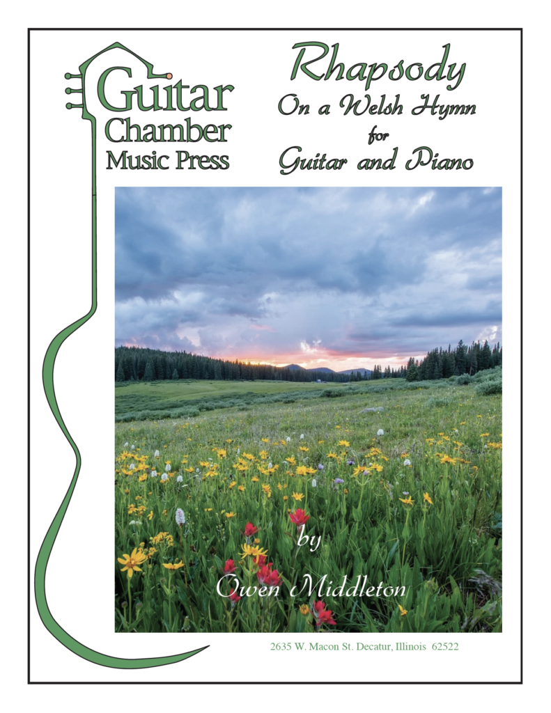 Rhapsody On A Welsh Hymn – Guitar Chamber Music Press